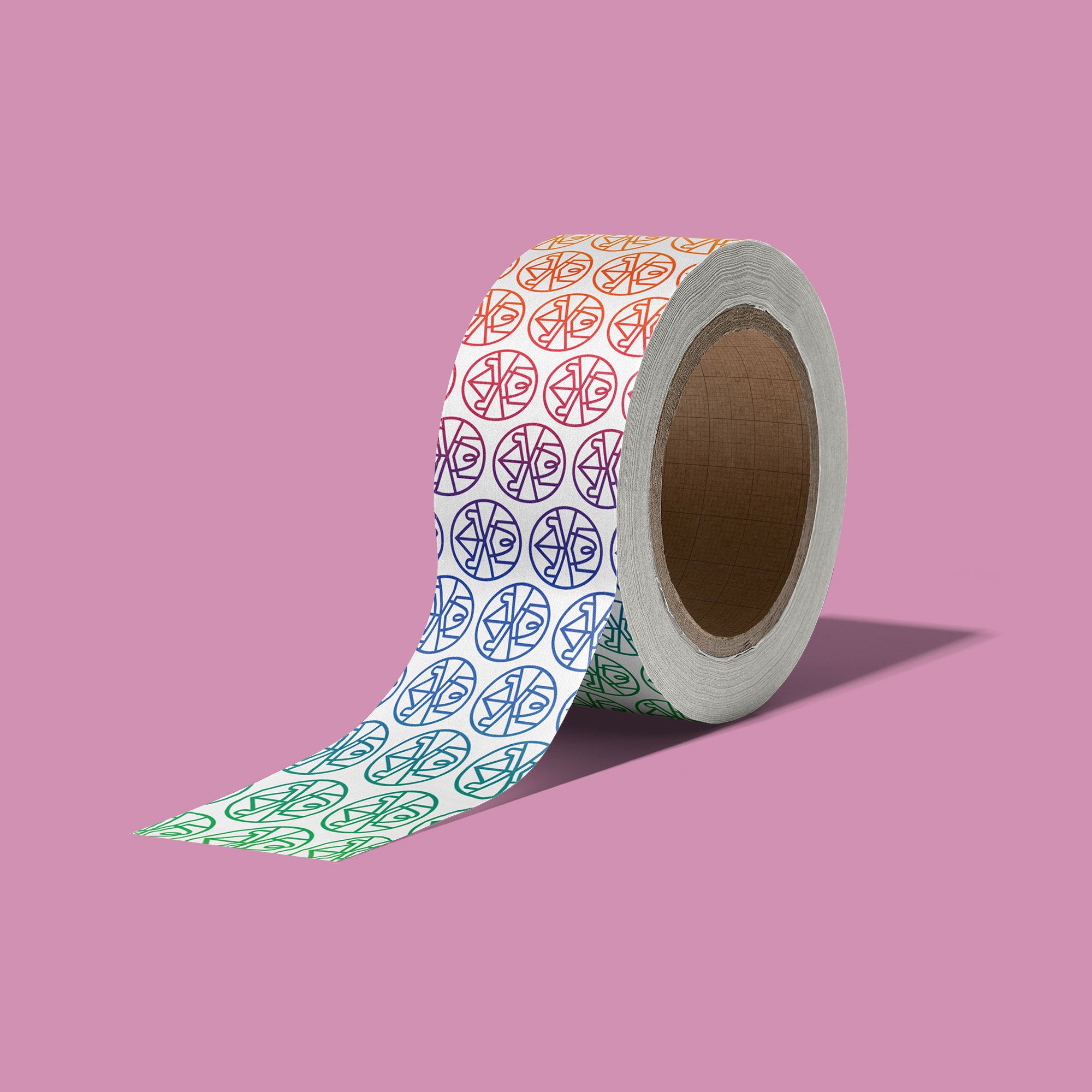 Noissue Plus Custom Packaging Tape Design