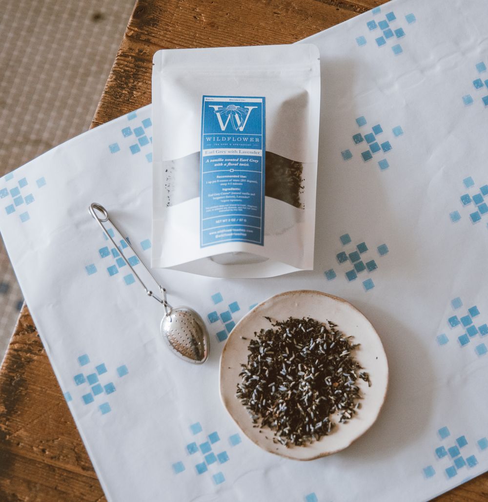 Intentional Packaging with Blades Creative and Wildflower Tea & Apothecary!